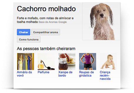 Primeiro de abril! Conheça o Google Nose, o buscador de cheiros | VEJA ...