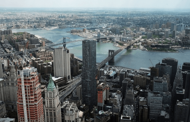 Abre observatório a 381 metros do chão no novo World Trade Center ...