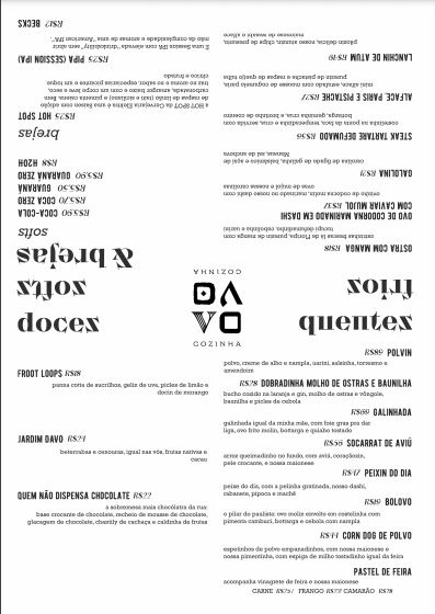 Davo tem menu autoral na movimentada Rua dos Pinheiros | VEJA SÃO PAULO