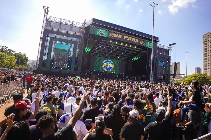Marcha para Jesus acontece no feriado de Corpus Christi em SP | VEJA ...